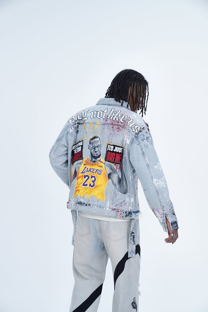 'KING JAMES THEY NOT LIKE ICE BLUE VALKYRE JACKET' VALKYRE 3.0 – Valkyre
